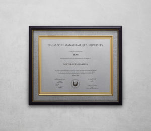 Gold Frame Certificate | Merlin
