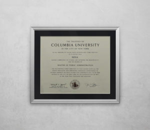 Gold Frame Certificate | Merlin