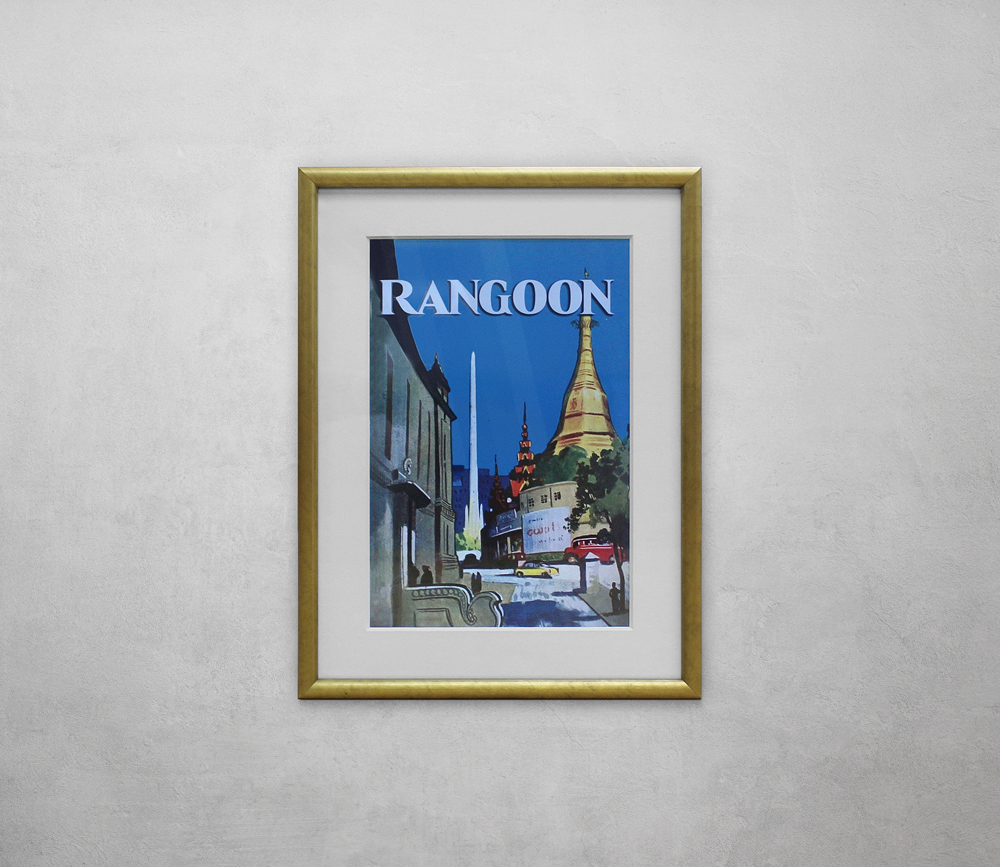 Rangoon Poster Framed | Merlin