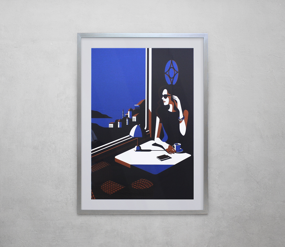 Poster in silver frame | Merlin